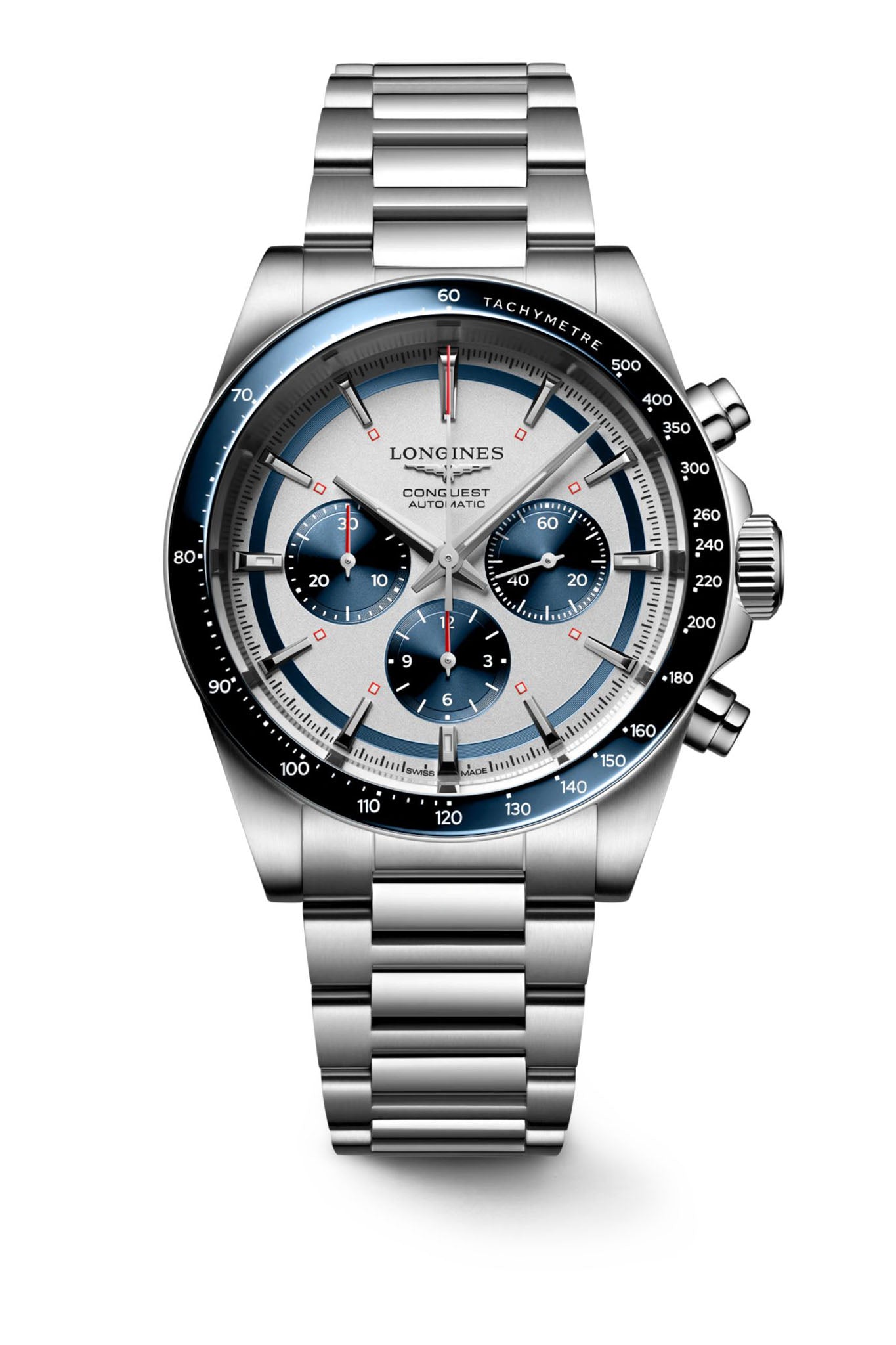 Longines Conquest Chronograph miesten rannekello L38354986 | Hovisepät ...